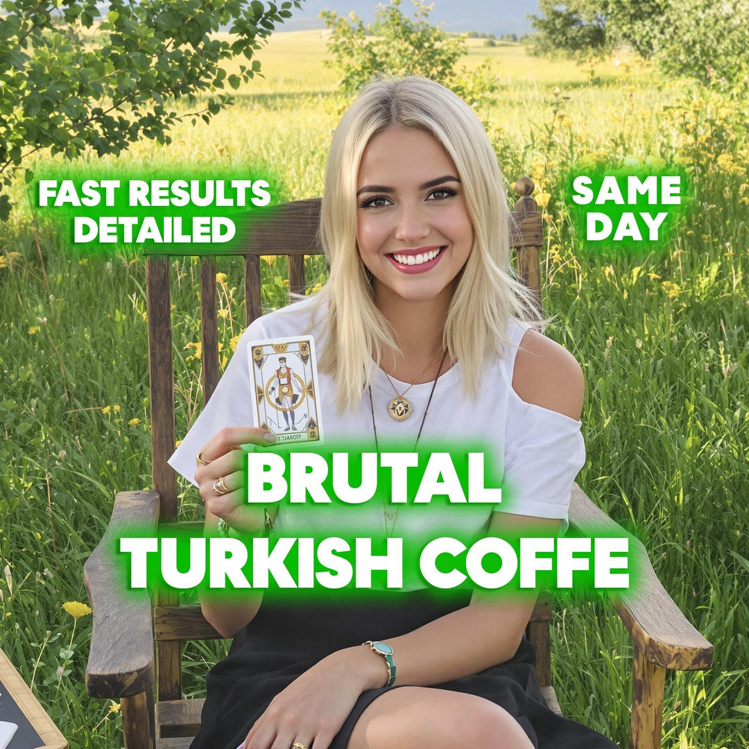 Turkish Coffee Reading, Same Hour, Discover Hidden Feelings, Psychic ...
