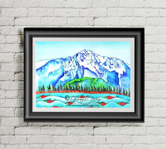 Art Print Going Home by Cheryl Lacy | Etsy