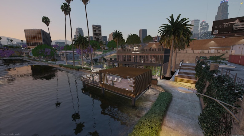 LAKE CAFE MLO | Fivem Map | Lakeside & Waterfront | Custom Interior ...
