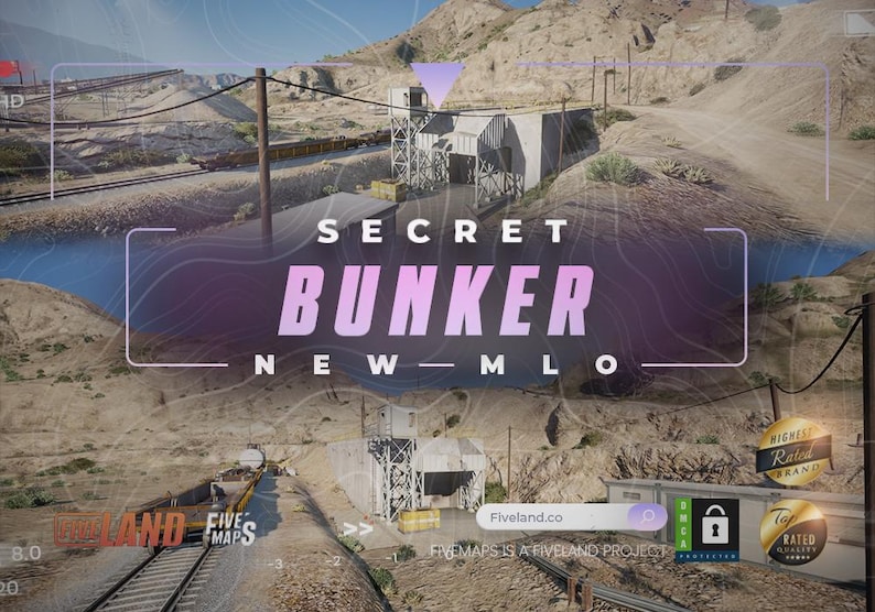 Fivem Secret Bunker MLO: Underground Base - Etsy