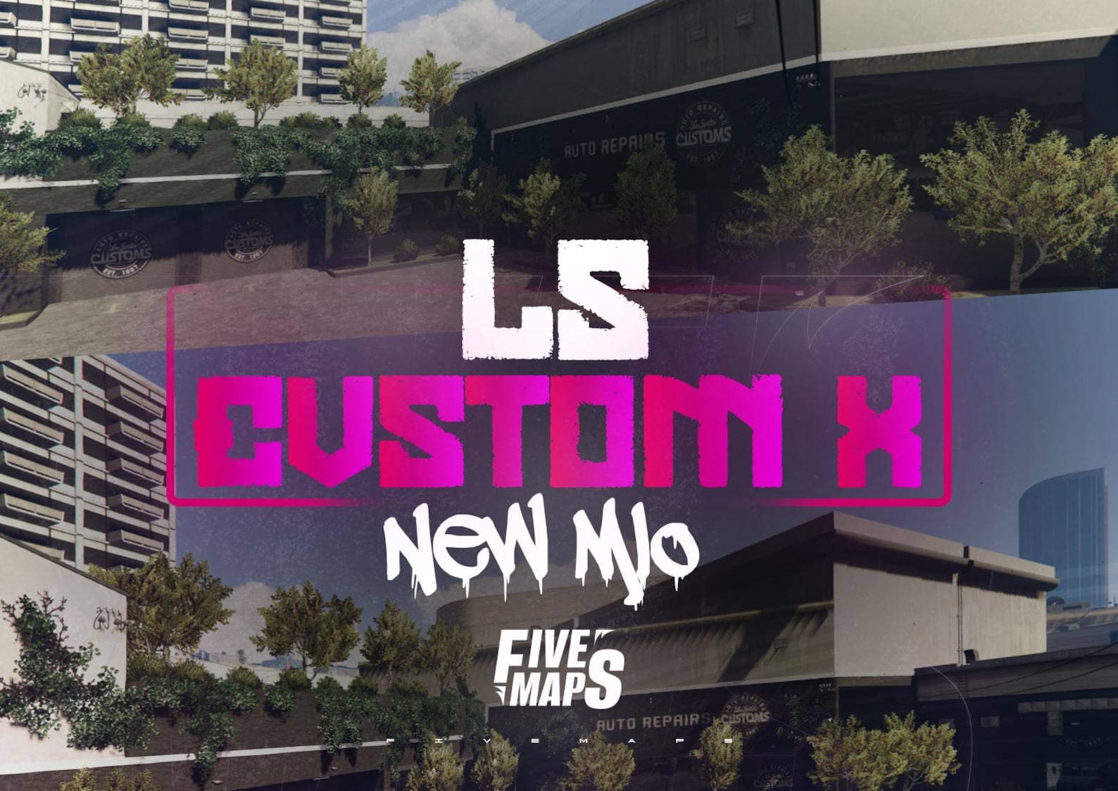 Fivem Mechanic MLO: LS Customx - Los Santos Luxury Design - Etsy
