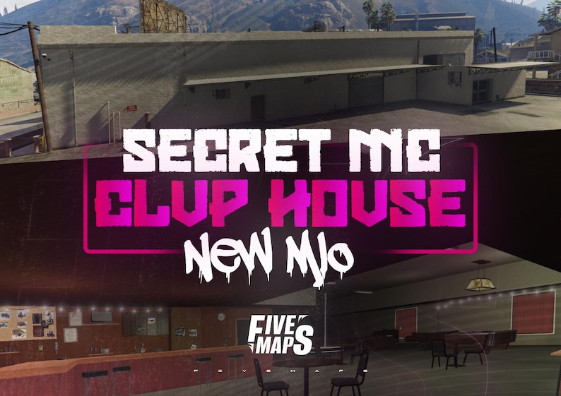 Fivem Secret MC Club House MLO - Motorcycle Club Map - Etsy