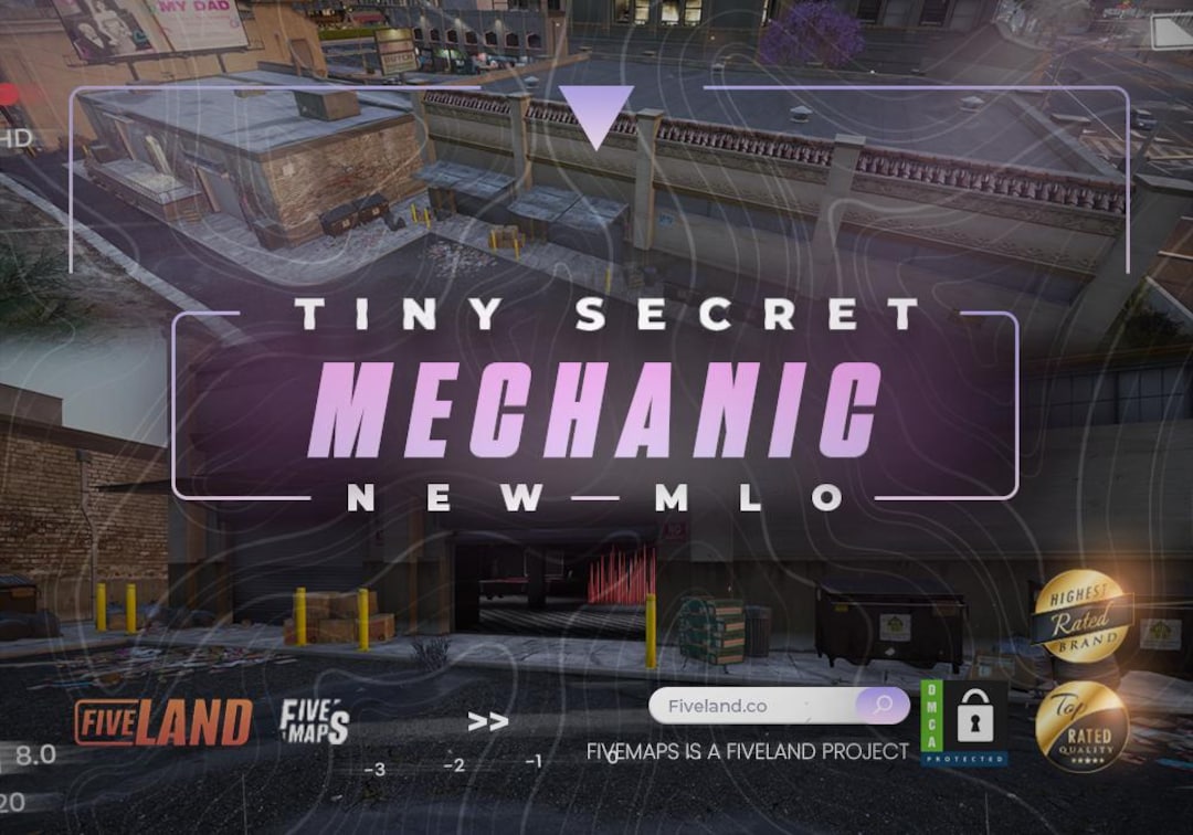 Fivem Tiny Secret Mechanic MLO: Underground Roleplay Map - Etsy