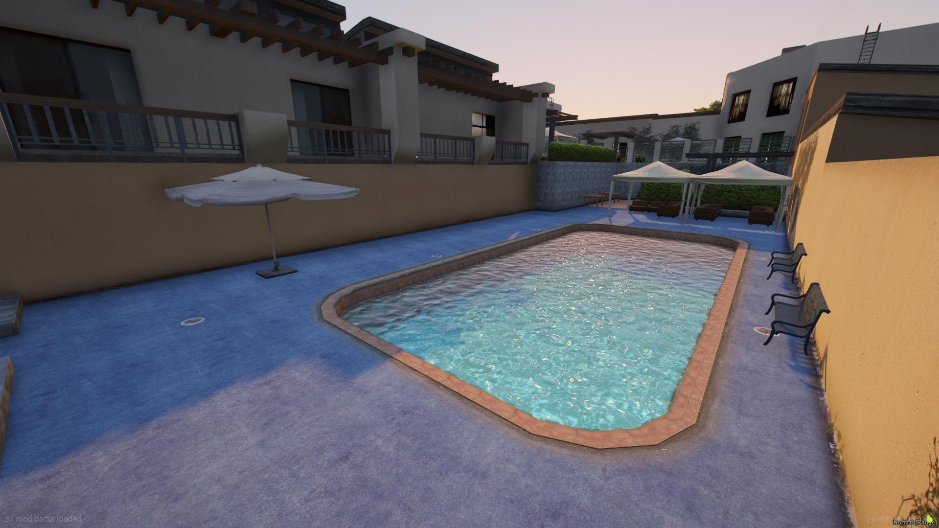 Fivem Rooftop Pool Café MLO - Etsy