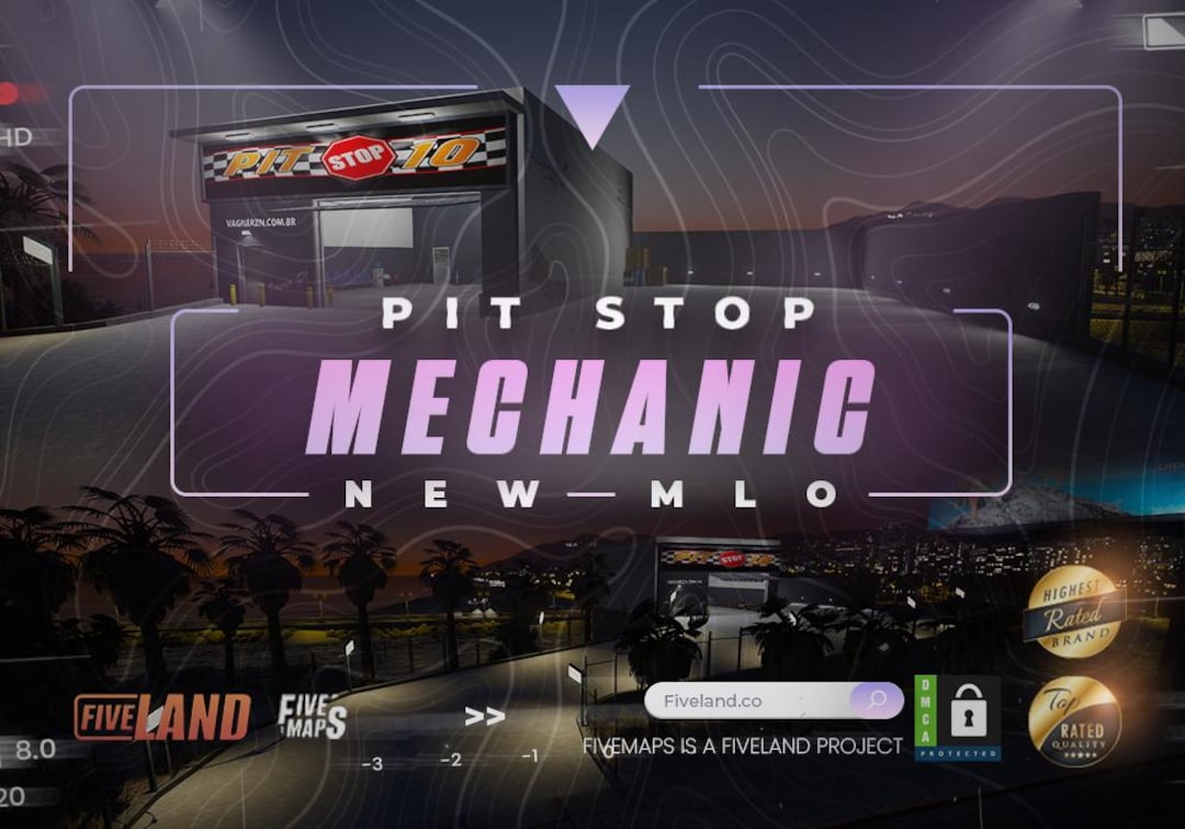 Fivem Pit Stop Mechanic MLO: Cozy Shop - Etsy