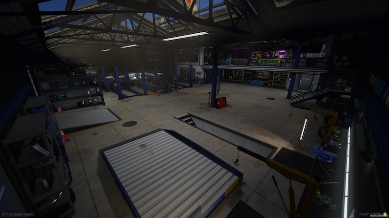 Fivem South Side Hayes Mechanic Shop MLO - Etsy