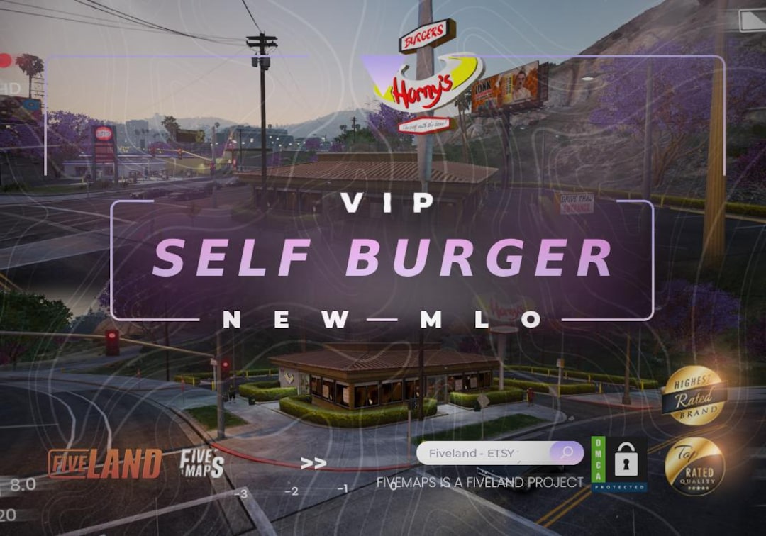 Fivem Self Burger MLO: Fivem MLO - Elite Fast Food Hub MLO - Etsy