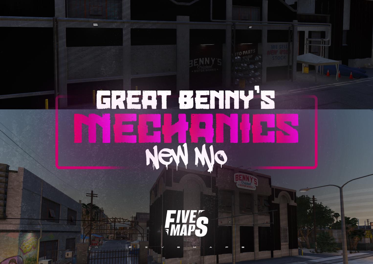 Fivem - Great Benny's Mechanic MLO | Fivem MLO | Fivem Mechanic MLO - Etsy