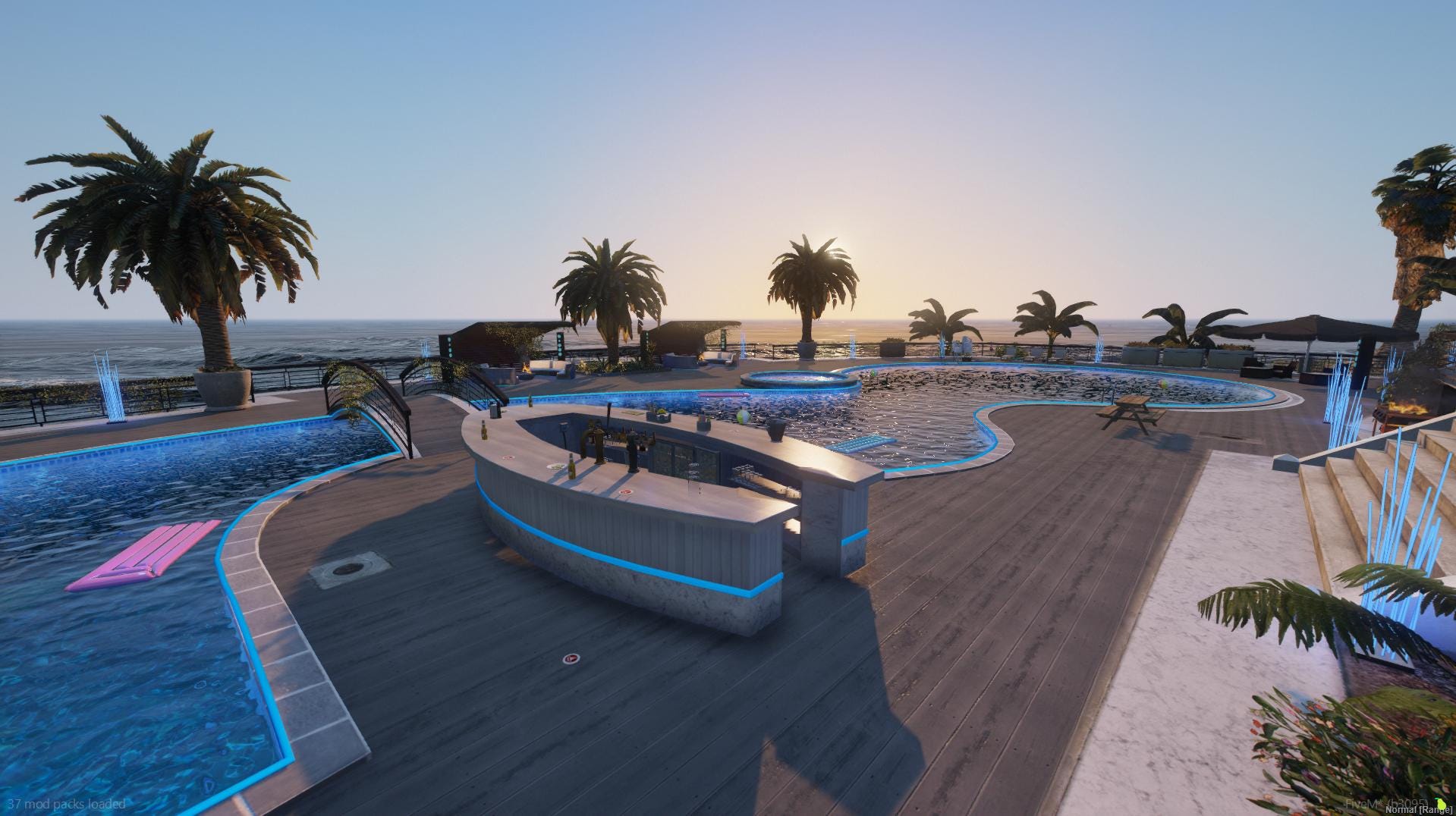 Fivem Beach Party Club MLO: Luxury Poolside Nightlife - Etsy