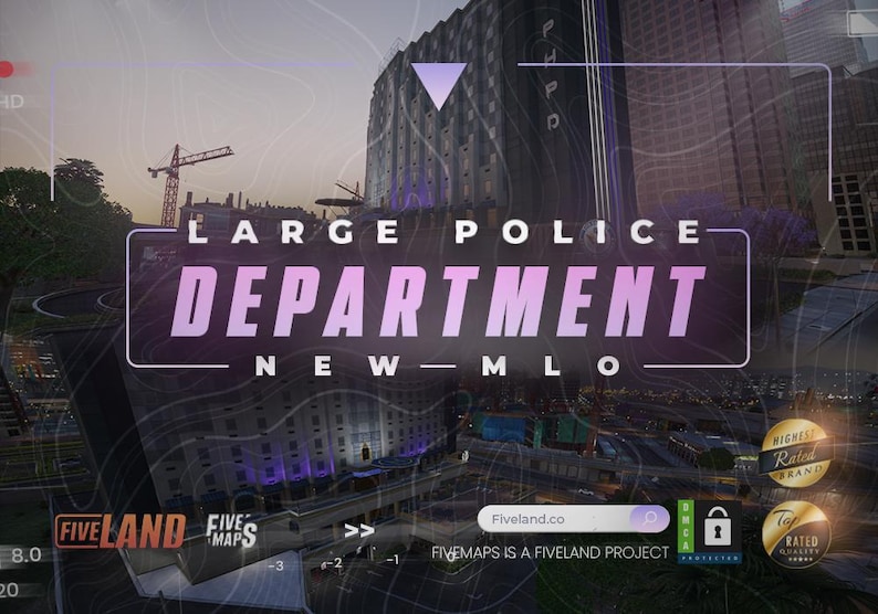 FiveM Large Police Department MLO: meeslepende hub - Etsy Nederland