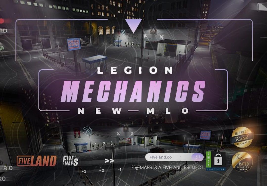 Fivem Legion Mechanics MLO: Modern Mechanic Shop - Etsy