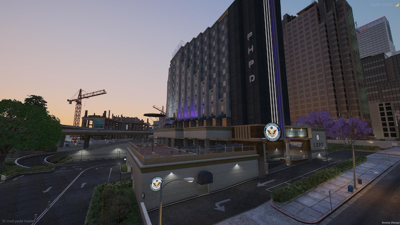 Fivem - Large Police Department MLO | Fivem MLO | Fivem Police ...