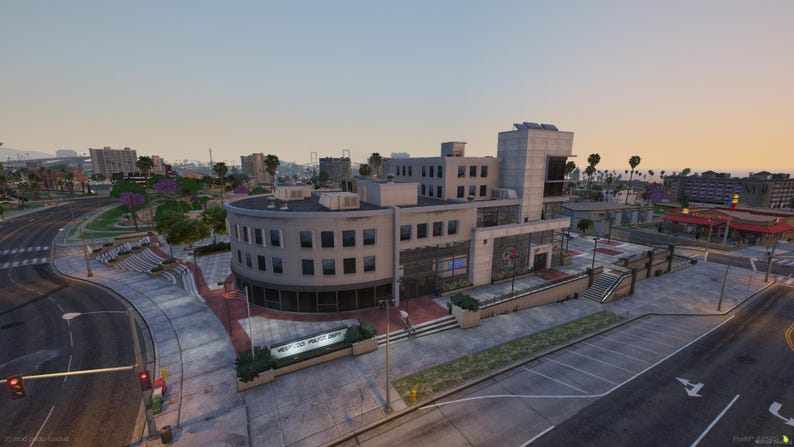 Fivem Lux Vespucci Police Department MLO: Fivem MLO - Elite Police Station MLO - Etsy