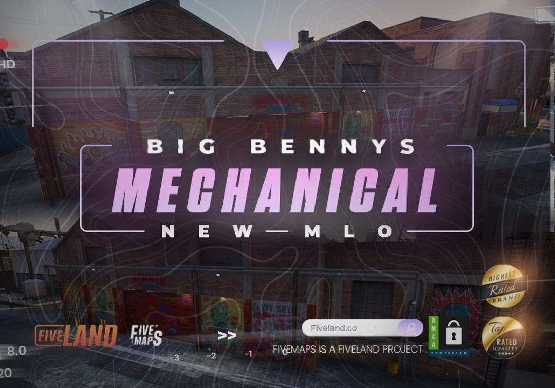 Fivem Big Benny's Mechanical MLO: Enhanced Mechanic Shop - Etsy