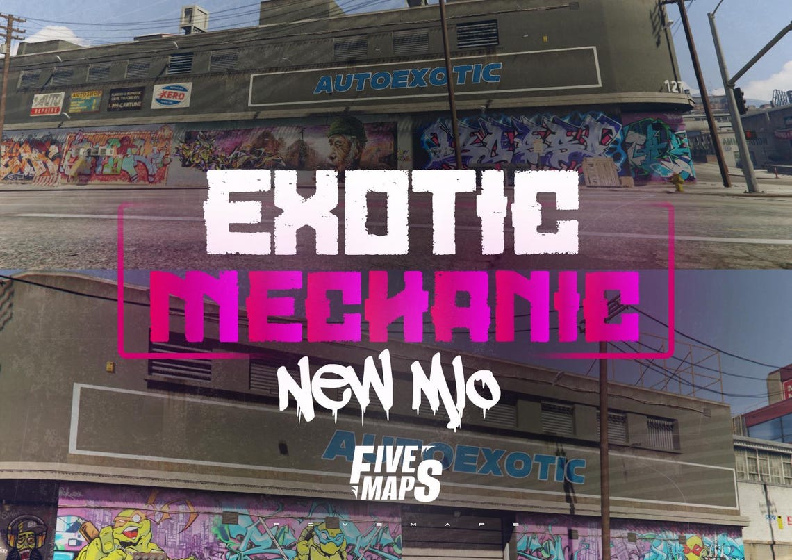 Exotic Mechanic MLO - Fivem Luxury Workshop - Etsy
