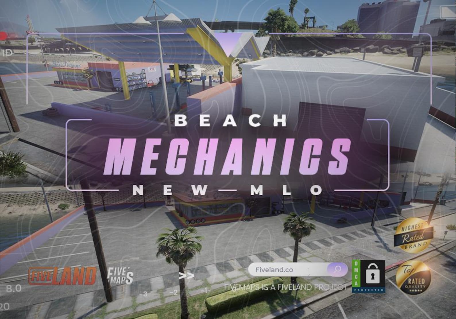 Fivem - Beach Mechanics MLO | Fivem MLO | Fivem Mechanic MLO - Etsy