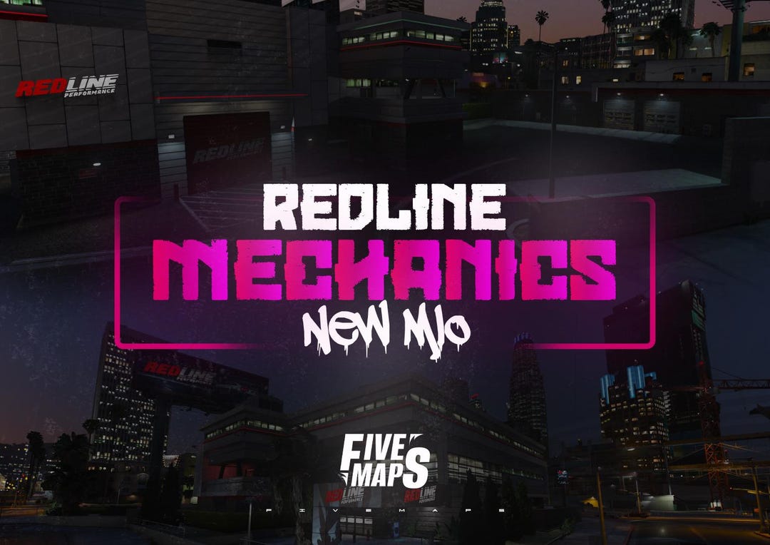 FiveM RedLine Mechanic MLO FiveM MLO Fivem Mechanic MLO - Etsy 日本