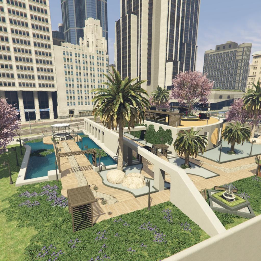 Fivem Legion Square Park MLO - Optimized Performance - Etsy