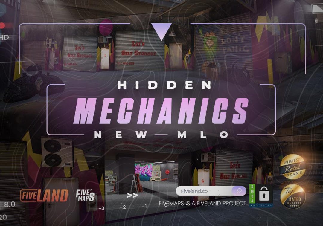 Buy Fivem - Hidden Mechanics MLO | Fivem MLO | Fivem Mechanic MLO ...