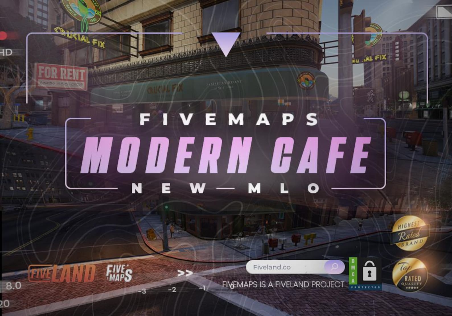Fivem Modern Cafe MLO: City Map - Etsy