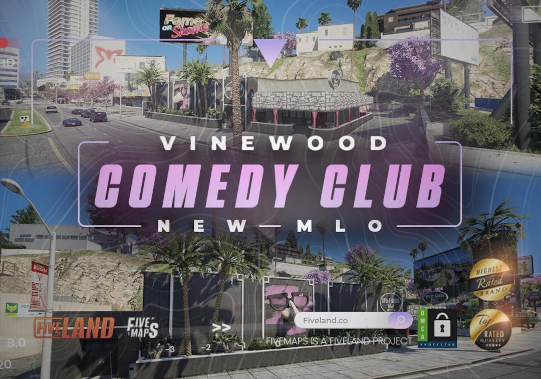 Fivem Vinewood Comedy Club MLO: Nightlife Entertainment - Etsy