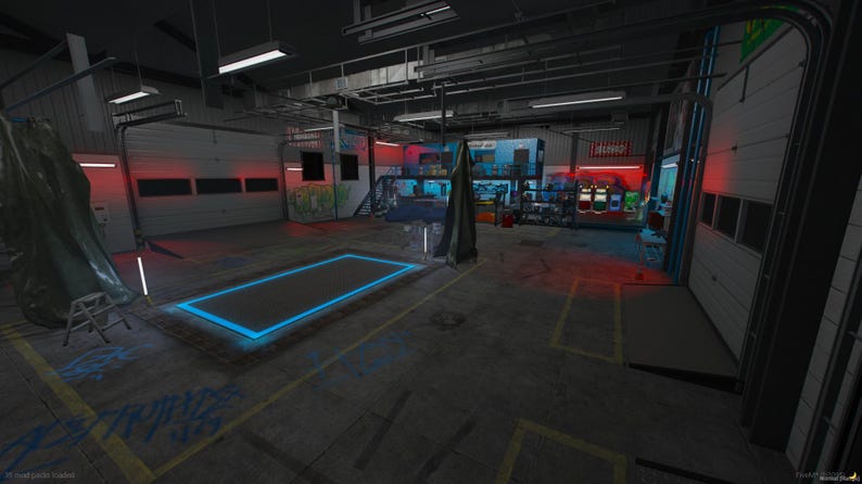 MIDNIGHT MECHANIC Mlo | Fivem Garage | JDM & Tuning | Night Theme - Etsy