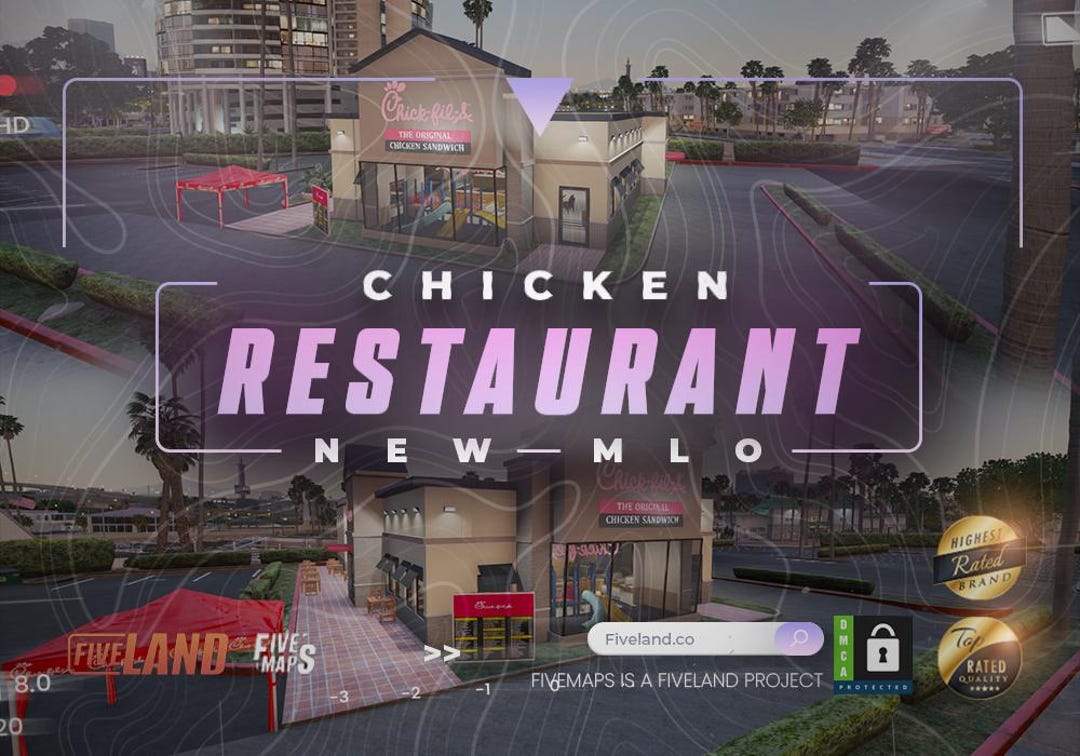 Fivem Chicken Restaurant MLO: Family Map - Etsy