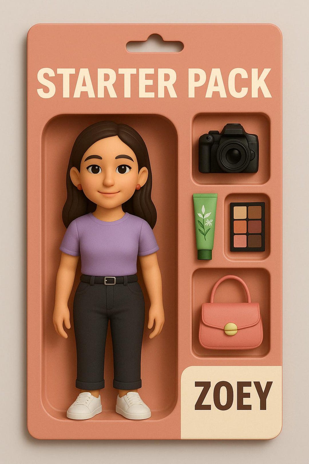 Starter Pack Action Figure of Yourself Personalized Action Figure Make ...