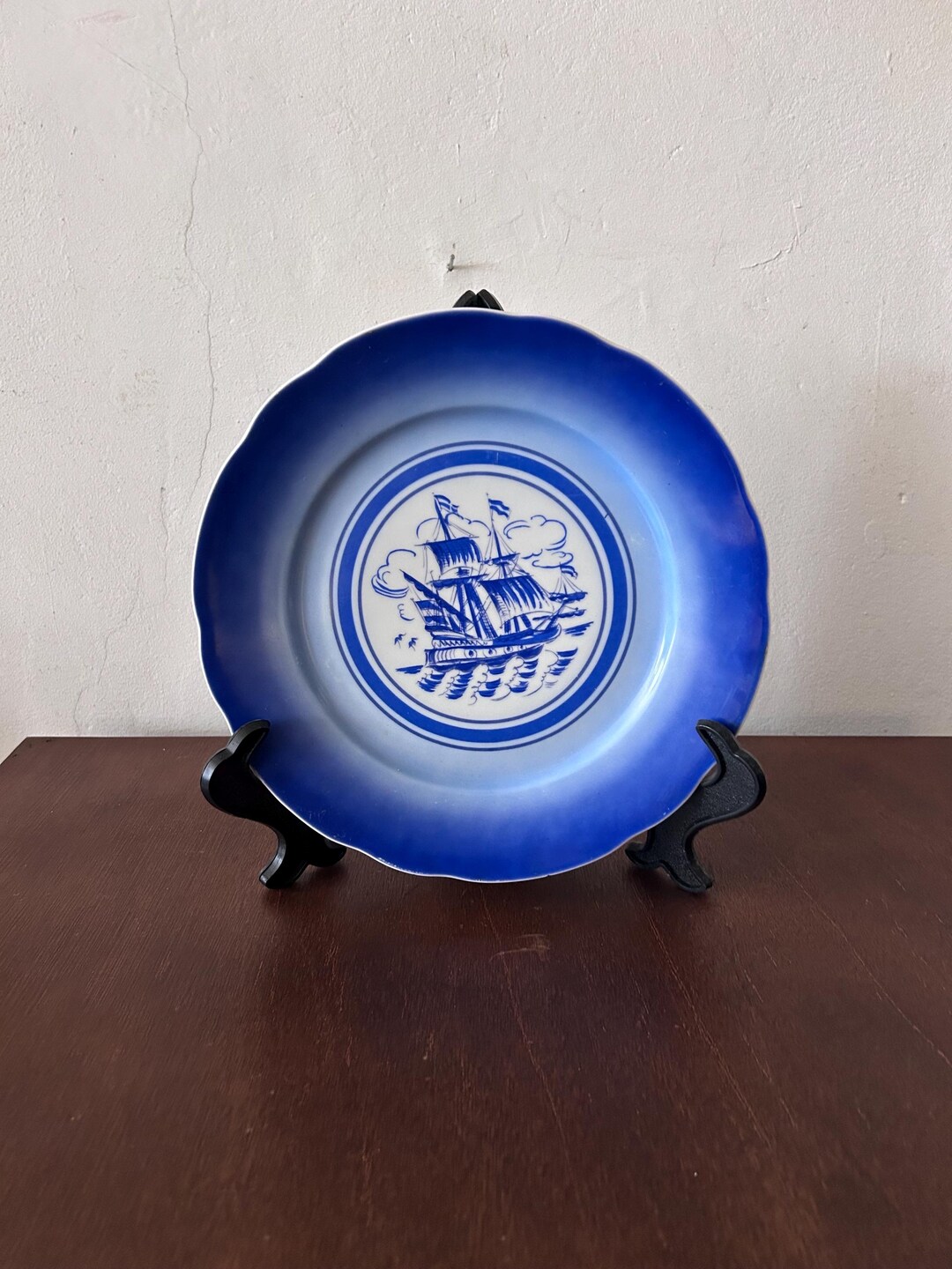 Delft Blue Plates and Jars - Etsy