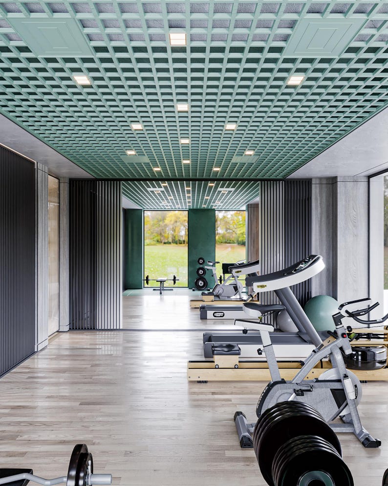 Custom Fitness Design, GYM, Gym 3D Rendering, 3D Architectural ...