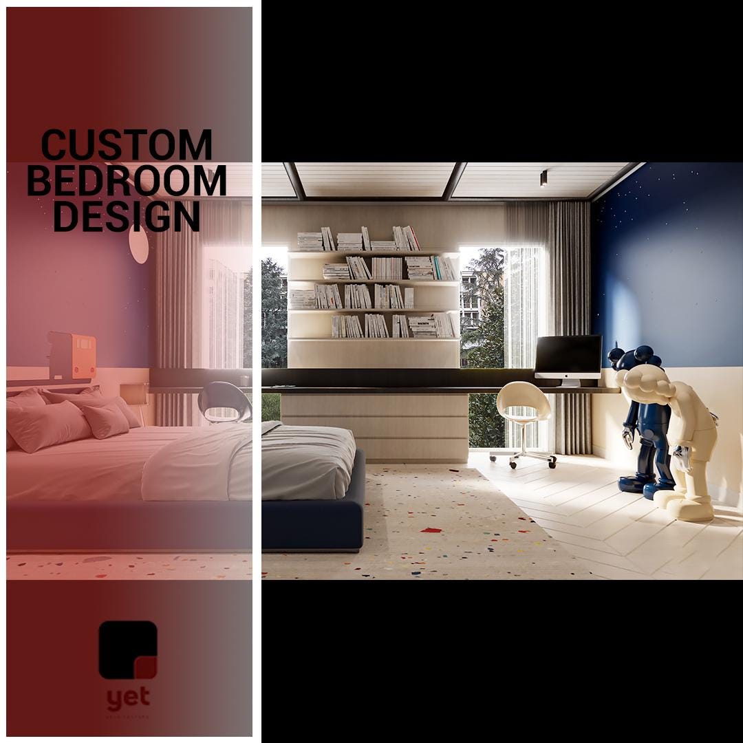 Bedroom Design Service | 3D Rendering & Layout Customization | Digital ...