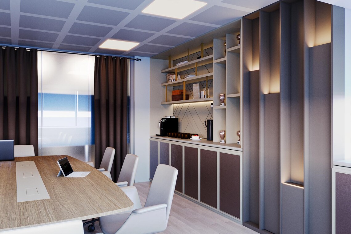Office, Commercial Design, Custom Office Design, Minimal Office, Office ...