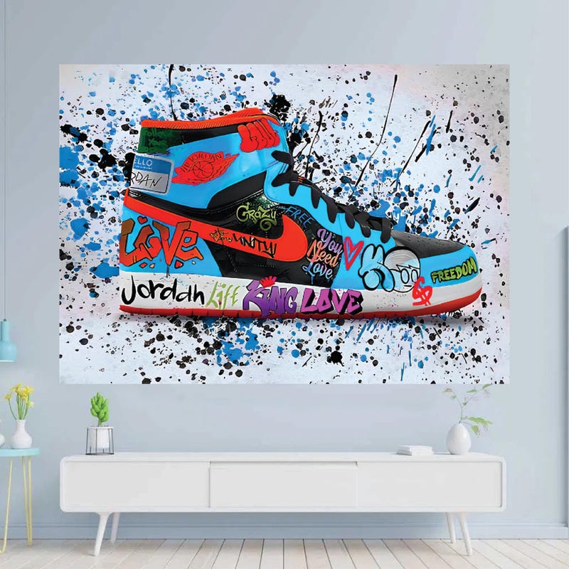 Graffiti Shoes - Etsy