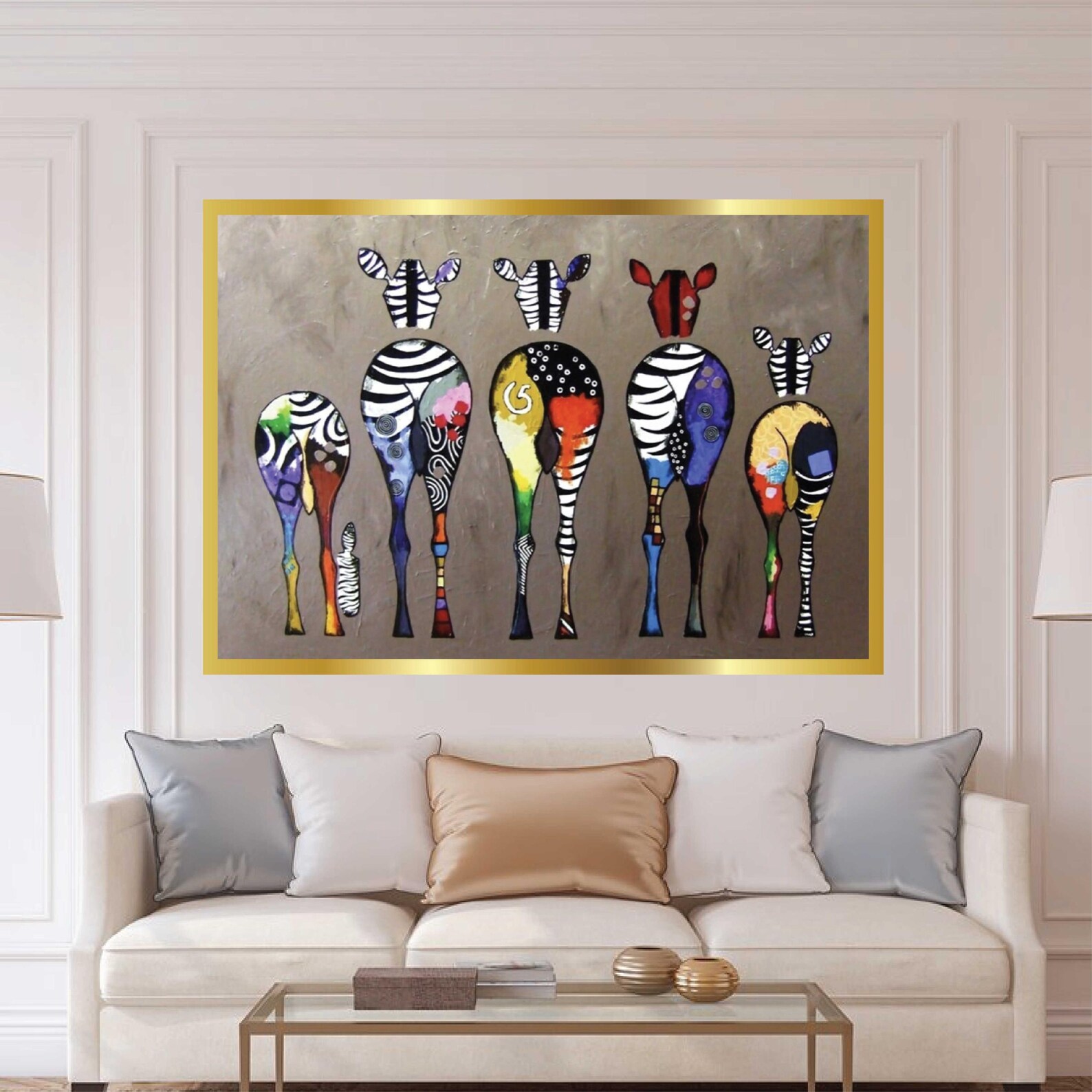 Banksy Zebra Print, Zebra Canvas, Banksy Zebra Art, Banksy Wall Art ...