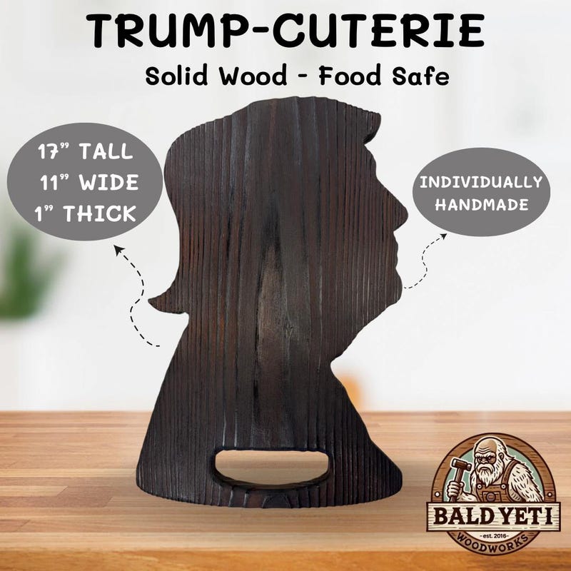 Trump Charcuterie Board - Etsy
