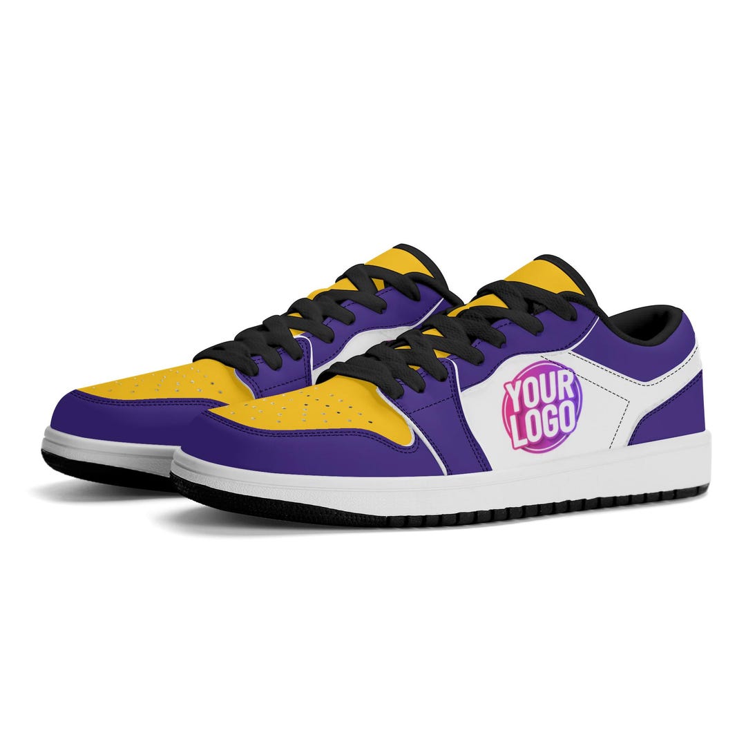 Custom Minnesota Inspired Shoes | Personalized Purple, Yellow, and ...