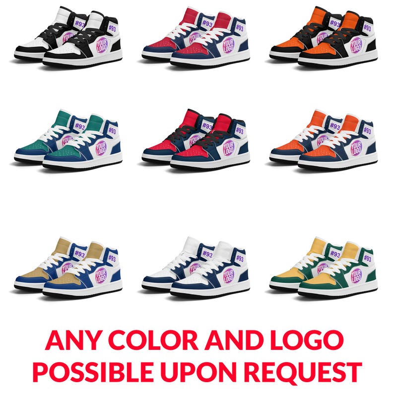 Custom New York Inspired Sneakers | Blue & Orange Baseball Low-tops ...