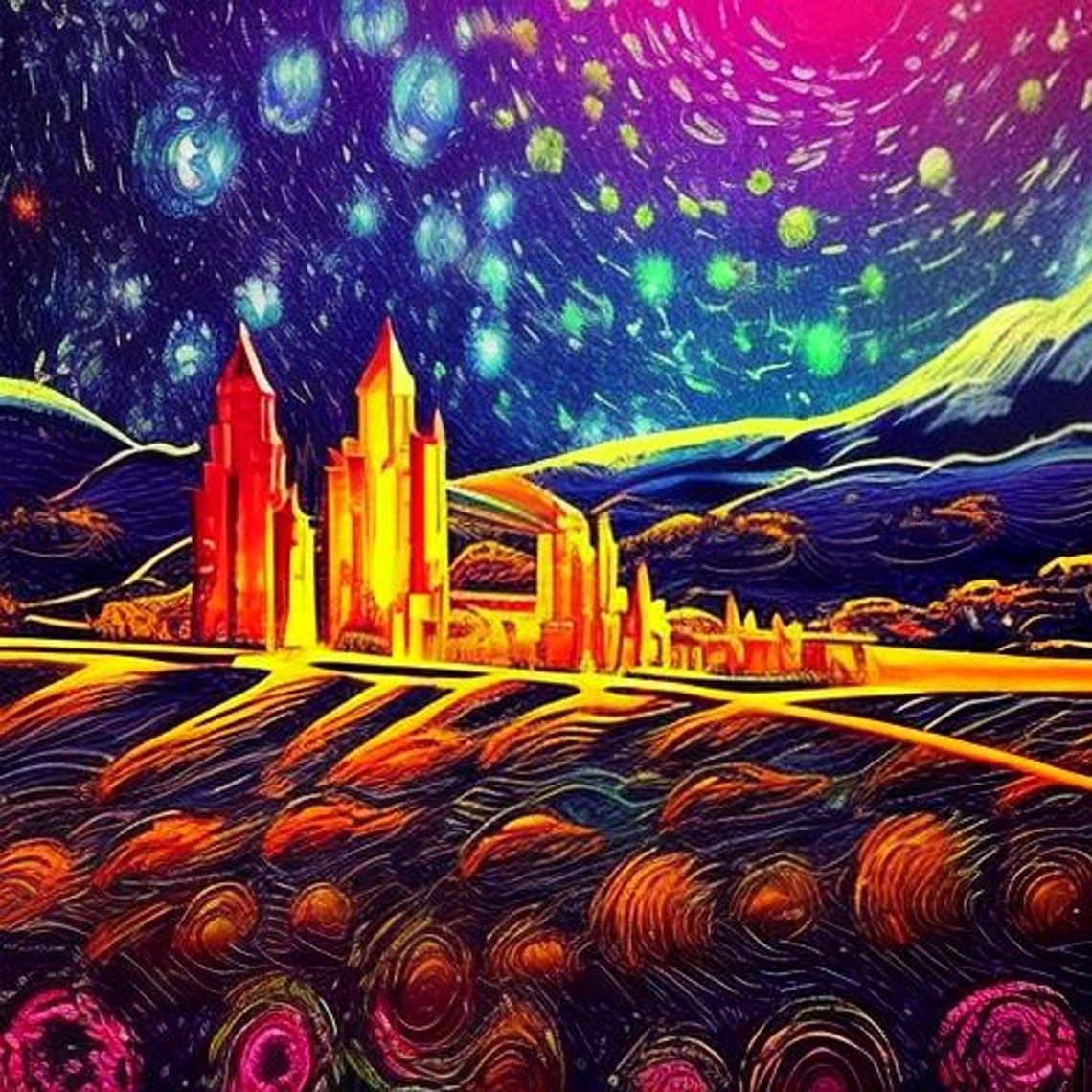 Futuristic T-shirt Design Bundle PNG Files Custom Apparel and DIY ...