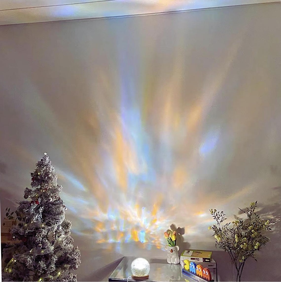 Ocean Waves Water Ripple Projector | Party Light Lamp Decor | LED Light ...