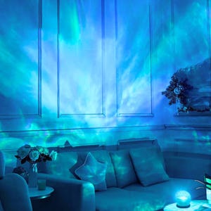 Ocean Waves Water Ripple Projector | Party Light Lamp Decor | LED Light ...