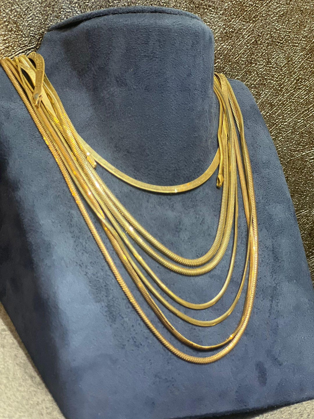 14K Gold Snake Chain, Gold Snake Bracelet, 14K Woman Chain Necklace ...