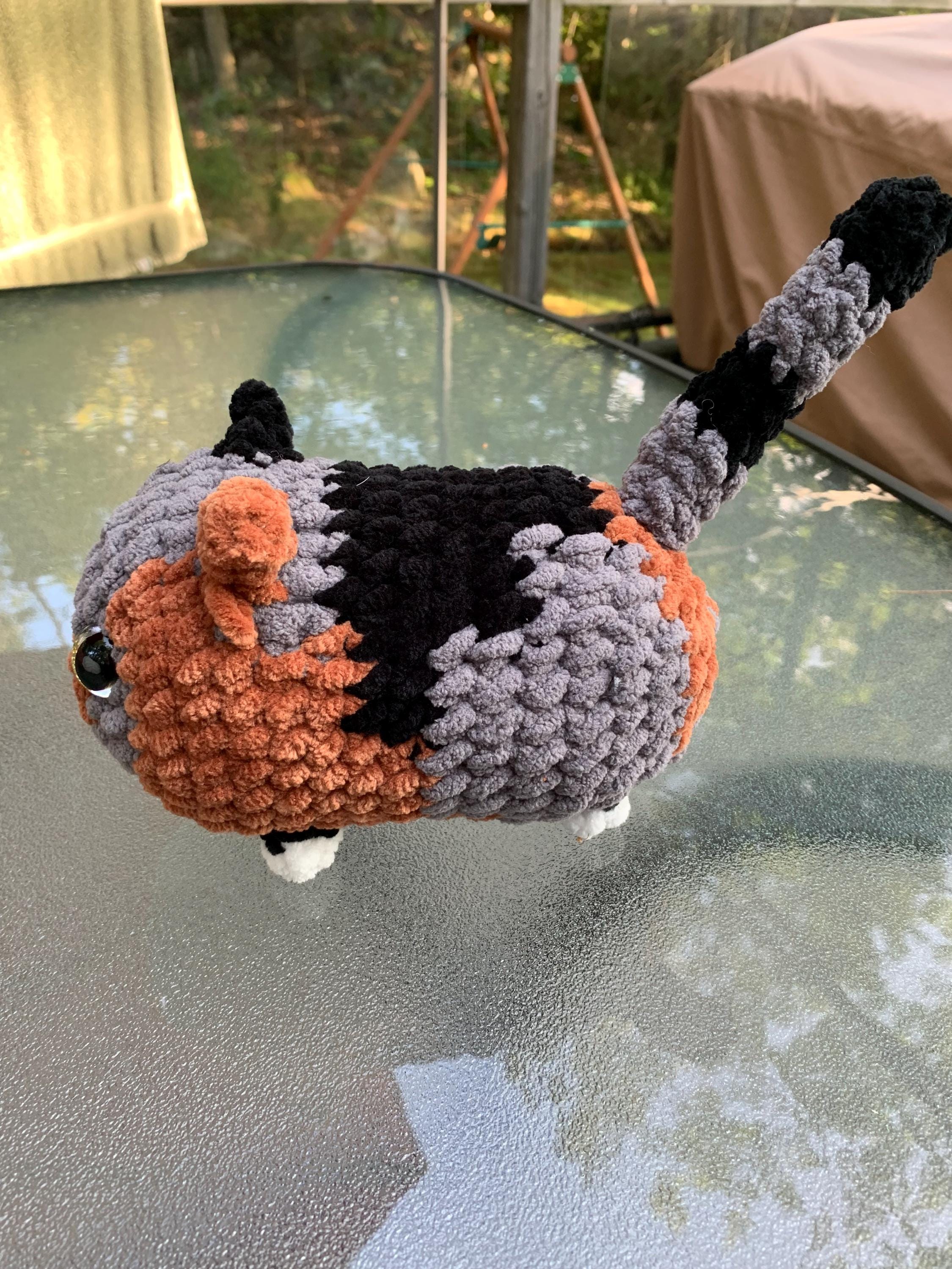Crochet Tabby Loaf Cat Pattern - Etsy