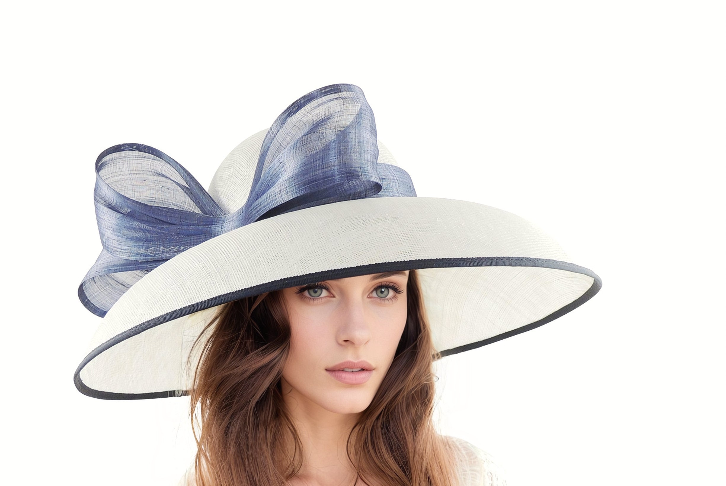 Lemon Yellow Kentucky Derby Hats Royal Ascot Church Ladies Race Day Tea ...