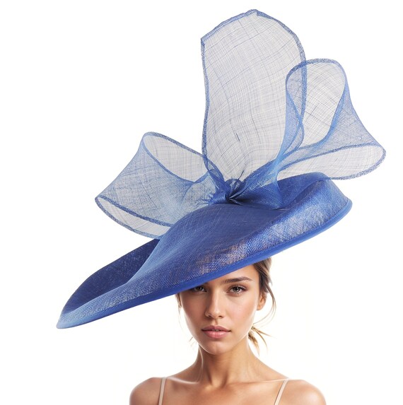 Blue ladies hats and fascinators store