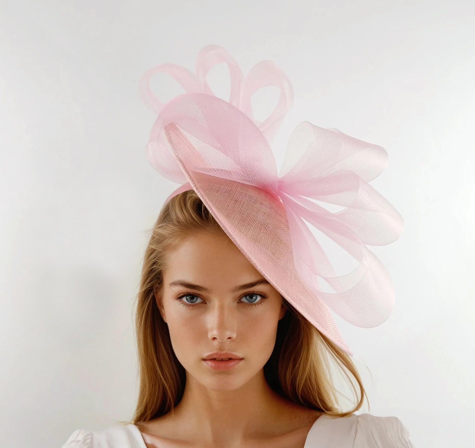 Lemon Butter Pale Lemon Yellow Saucer Disc Kentucky Derby Fascinator ...