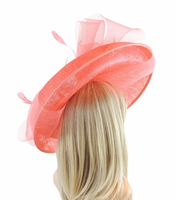 Coral fascinators for weddings store