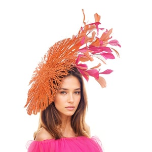 Yellow Kentucky Derby Hat, Lemon Yellow Ascot Hat,yellow Tea Party Hat ...