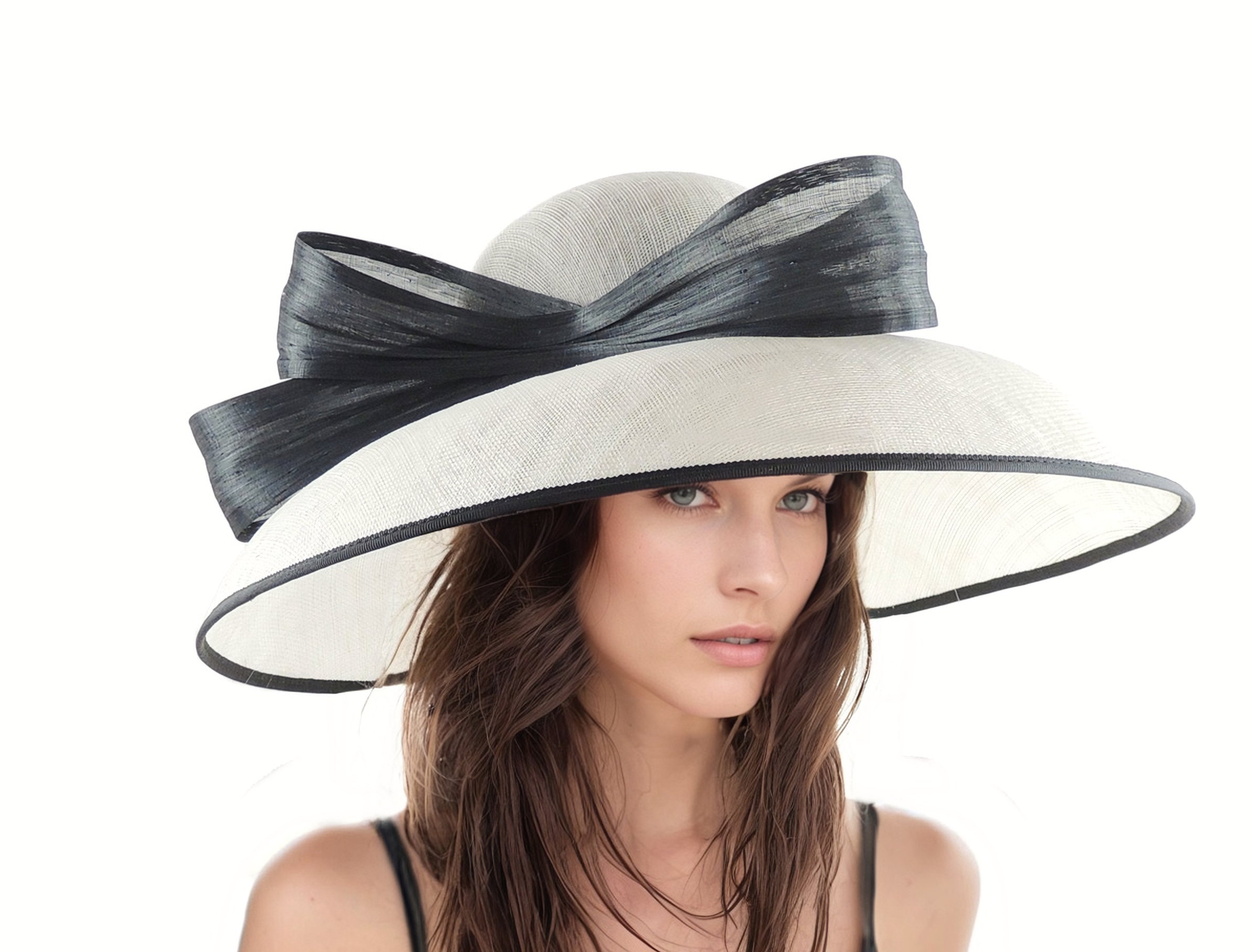 Lemon Yellow Kentucky Derby Hats Royal Ascot Church Ladies Race Day Tea ...