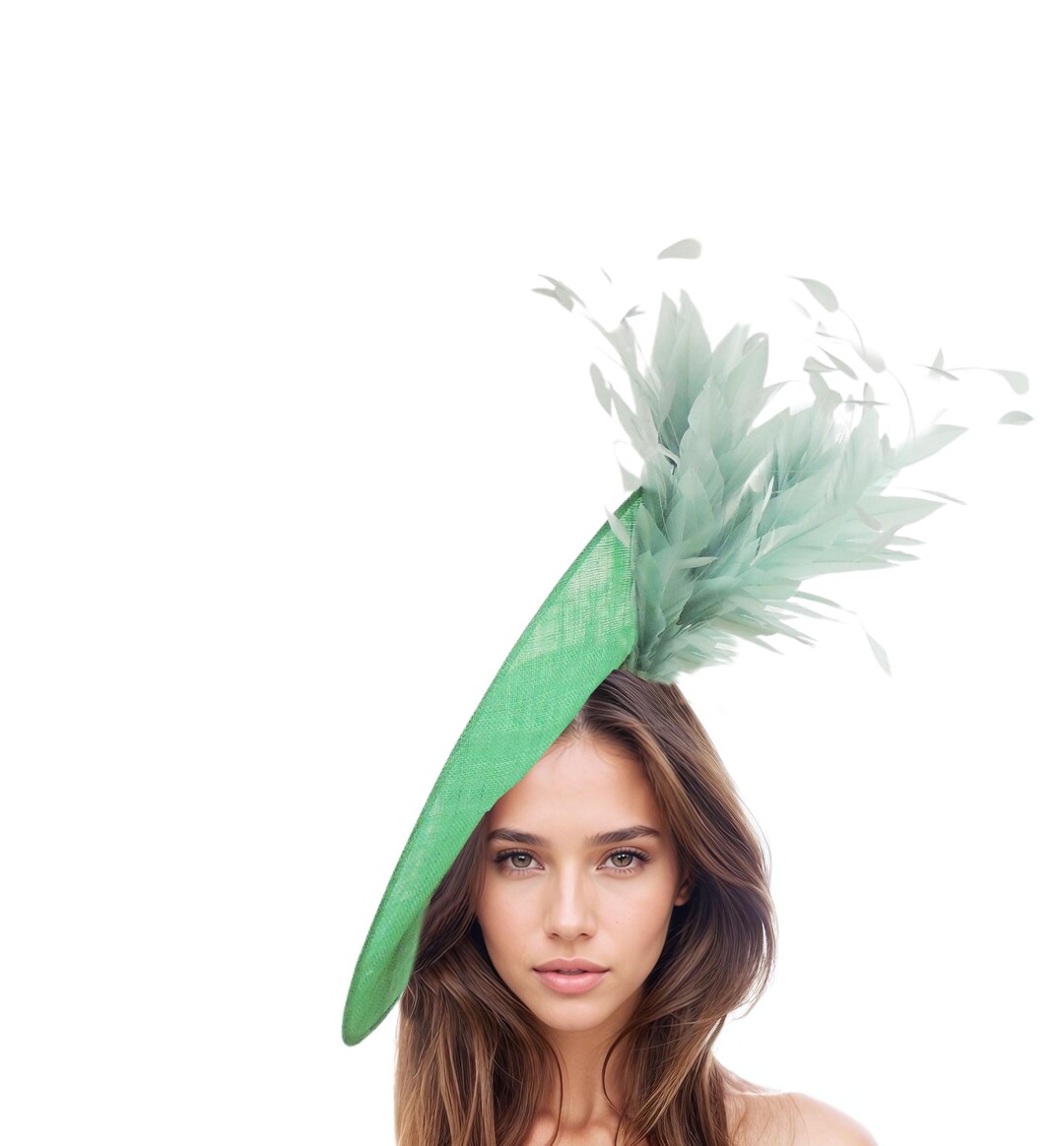Emerald Green Derby Hat,kelly Green Kentucky Derby Fascinator,green ...