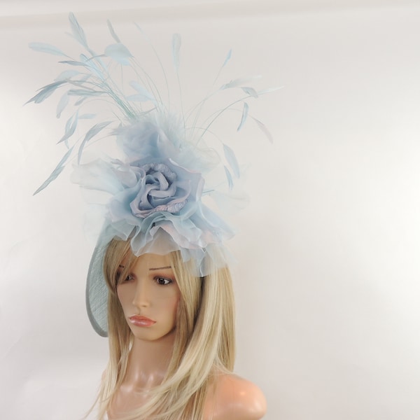 Light Blue Derby Hat - Etsy